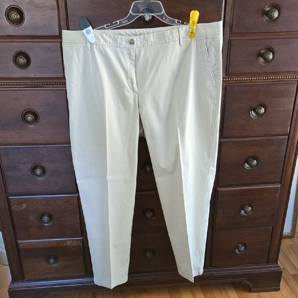 Talbots | Pants & Jumpsuits | Talbots Relaxed Chino Size 8w | Poshmark